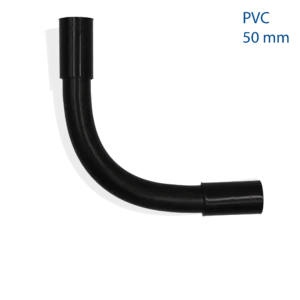 PVC Electric Pipe 25mm Black Plastic - كهرباء المشاريع